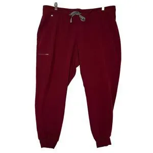 Figs | Other | Figs Zamora Jogger Scrub Pants Maroon Xxl | Poshmark